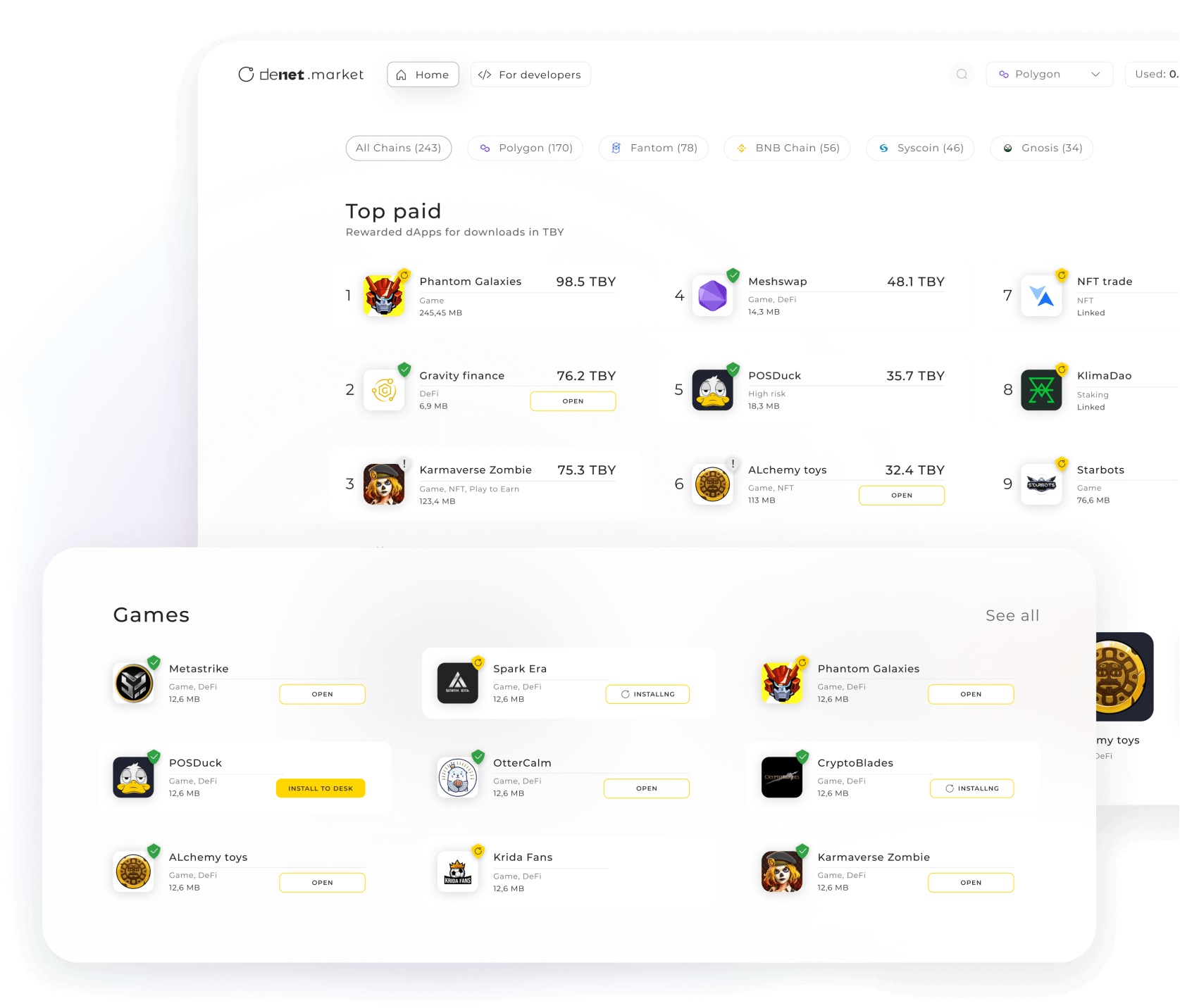DeNet - DePIN Storage Layer